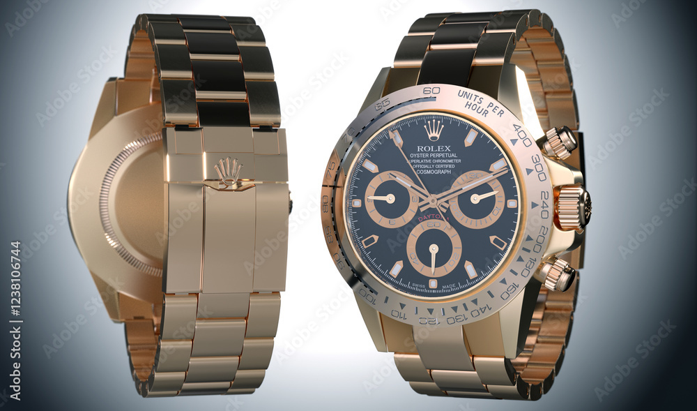 Oyster Perpetual Rolex Daytona Cosmograph: Oystersteel and yellow gold ...
