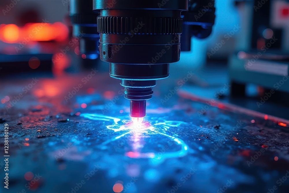 Non-destructive testing lab performing high-precision quality assurance ...