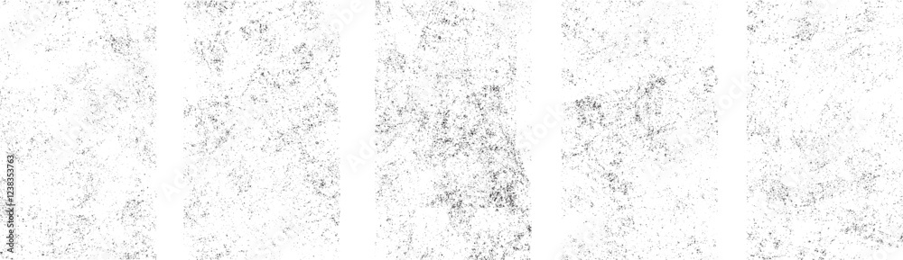 Dirt, grime and scratch Effect overlay on transparent background. Old ...