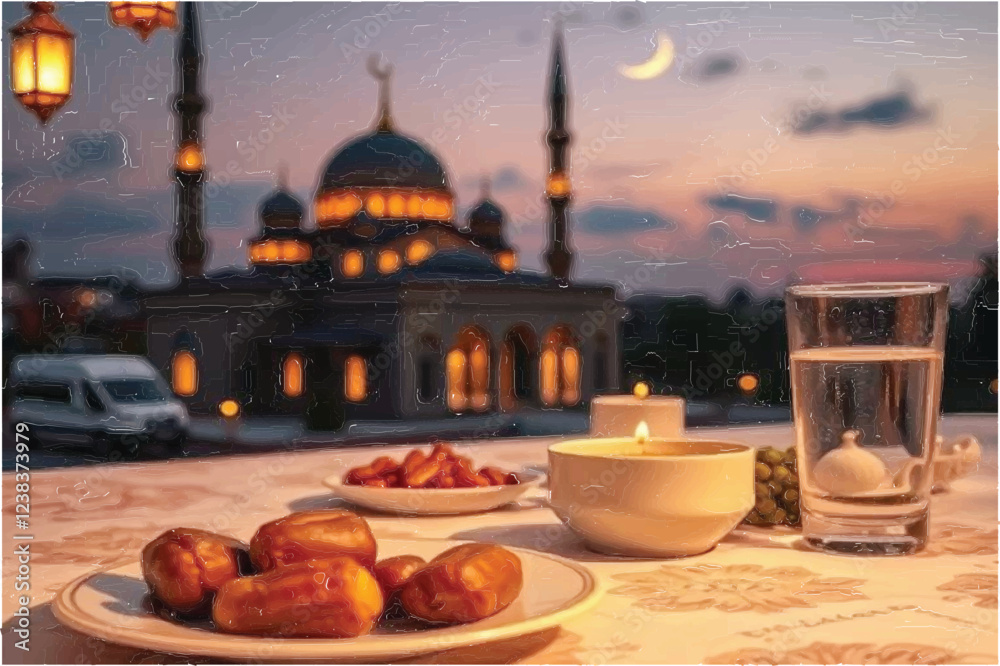 Ramadan: A Month of Reflection, Fasting, and Spiritual Growth Stock ...