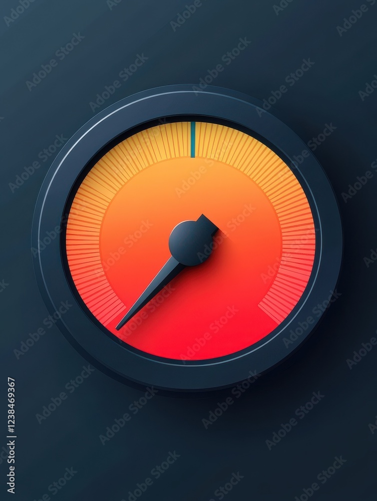 Credit score. Bad or good meter vector illustration with scale and rate ...