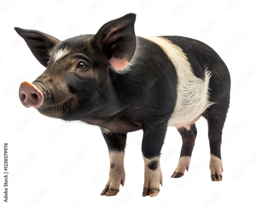 Kagoshima Berkshire pig, a Japanese breed of domestic pig native to ...