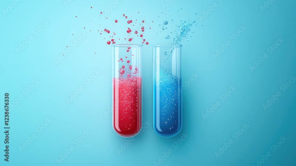 Visualizing oxygenated and deoxygenated blood flow in red and blue ...