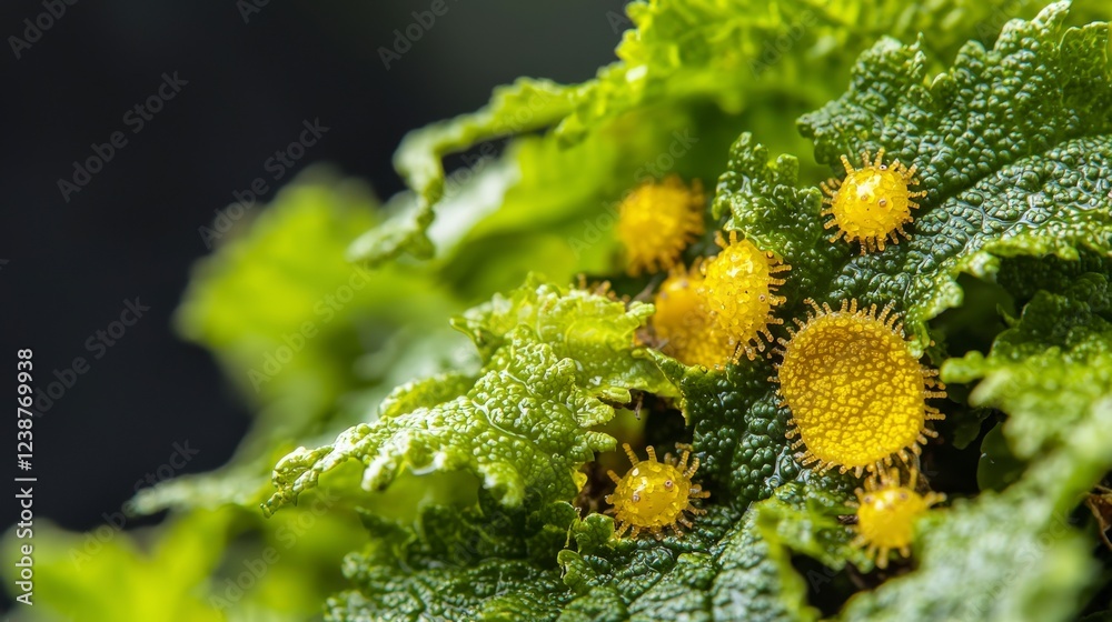 Exploring foliar nematodes closeup observations on leaves in nature's ...