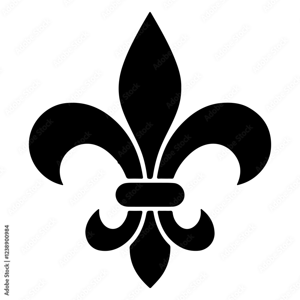 fleur de lis vector fleur de lis symbol and illustration of drop Stock ...