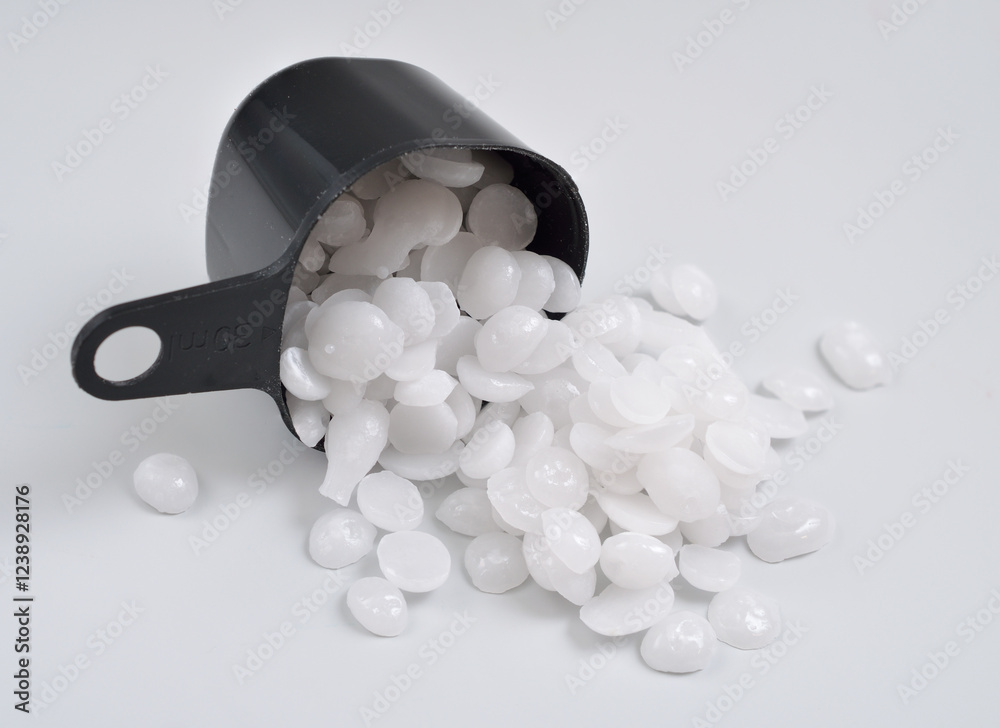 Sodium hydroxide, also known as lye and caustic soda, is an inorganic ...