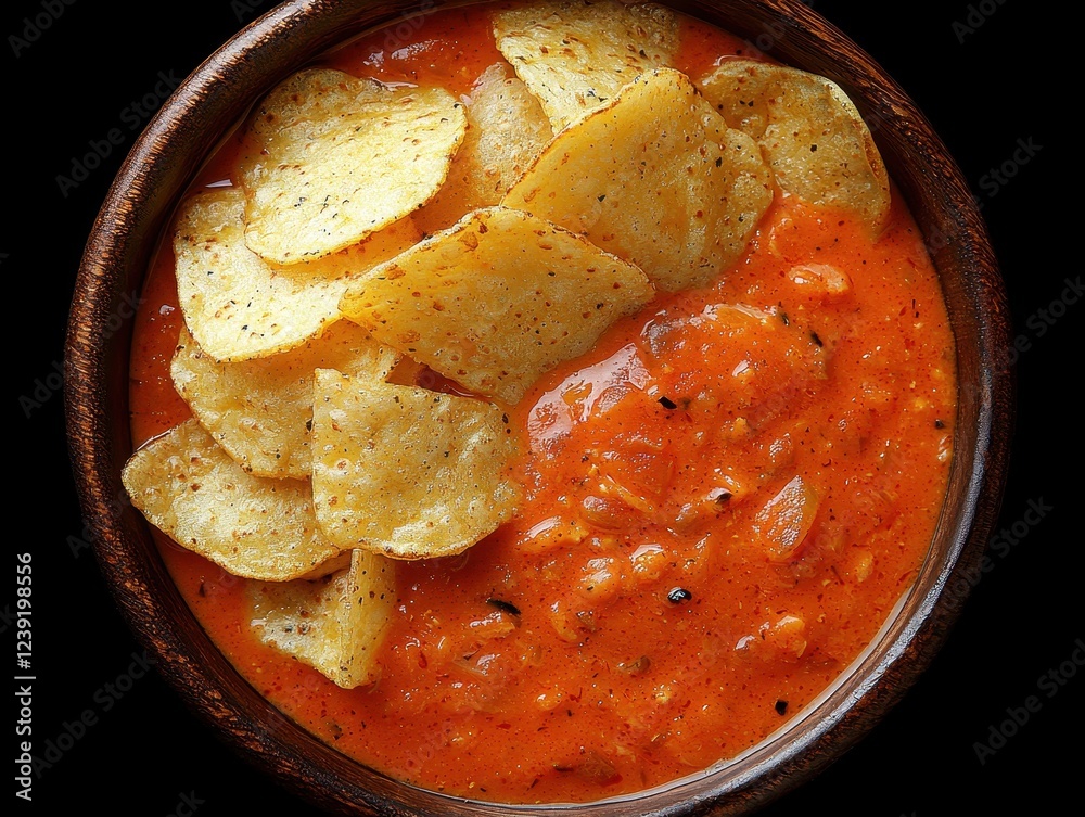 A glowing bowl of rich coconut-based Kerala stew, served with freshly ...