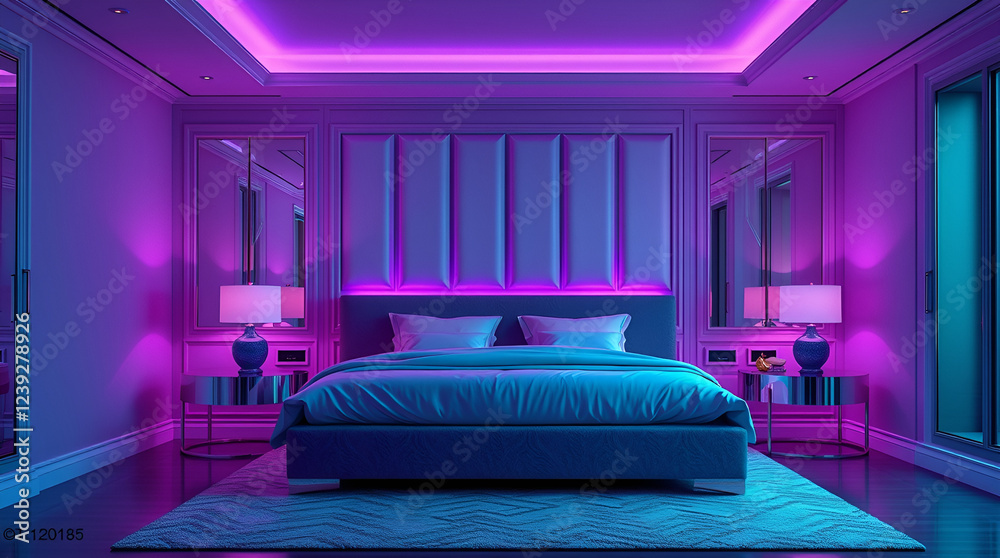 Deep ultraviolet hues and vivid purples accentuate elegant and refined ...