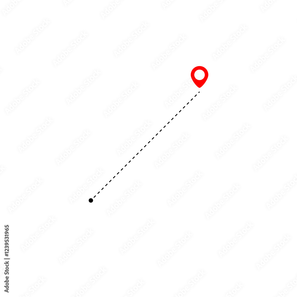 map route pin icon vector element. travel, map pins, location pins ...