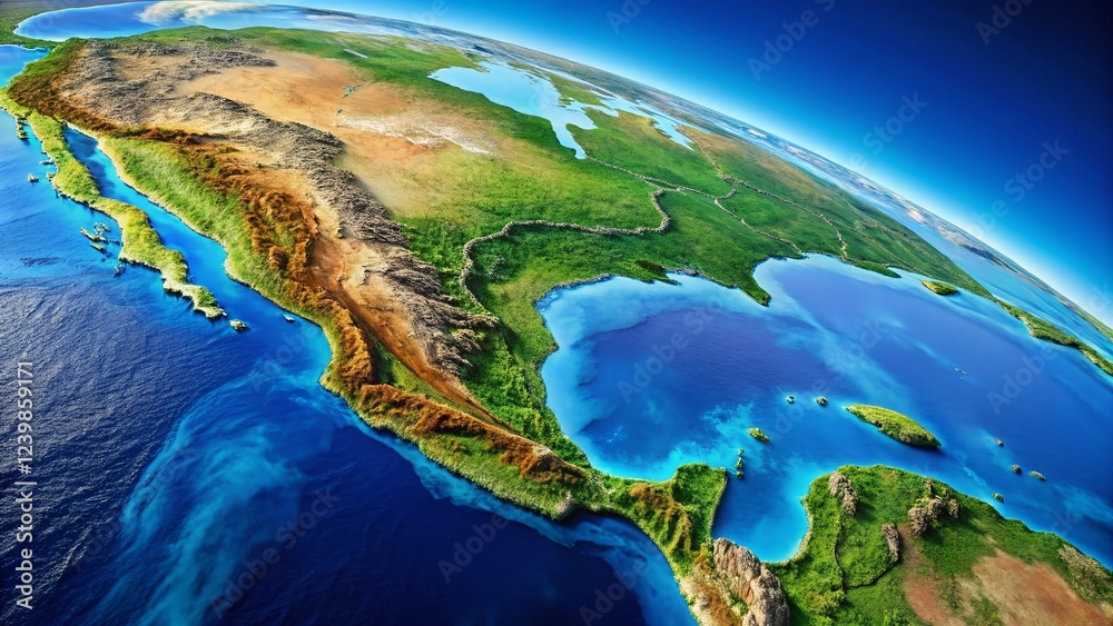 Sinaloa State, Mexico: 3D Satellite Map Zoom Animation - Capital City ...