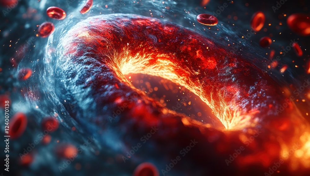 Blood Clot Formation and Impact on Blood Circulation in Arteries and ...