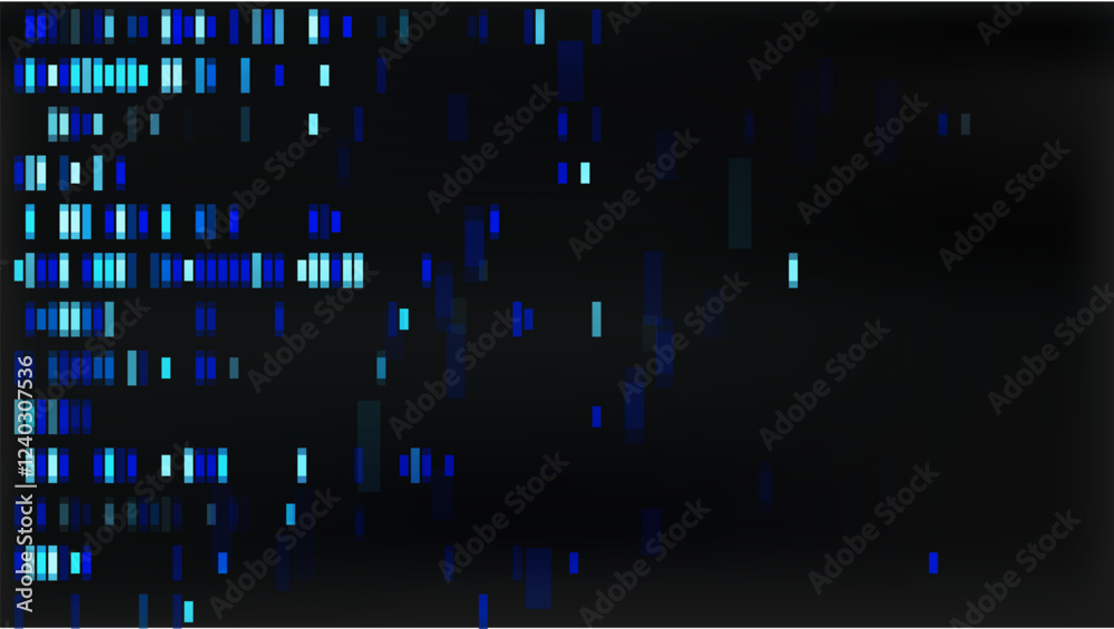 Genetic Chromosome Pattern With Dna Sequence Map On Background X And Y Gene Big Data