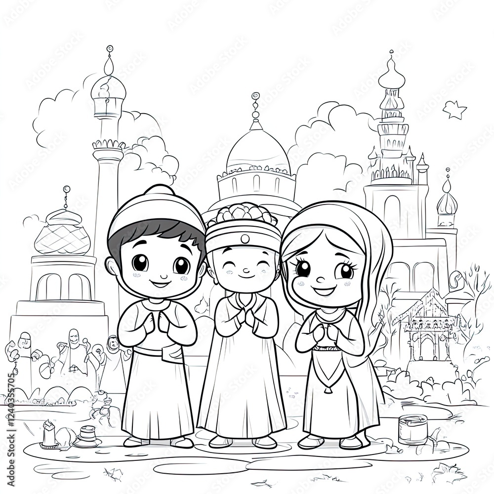 Famous World Religions Symbols Coloring Book Page Spiritual Designs for ...