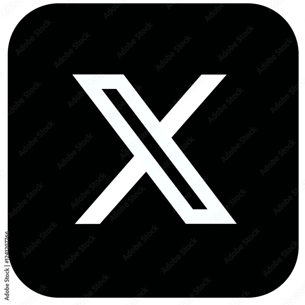 01/02/2025 USA: New logo of X (formerly Twitter)trending social media ...