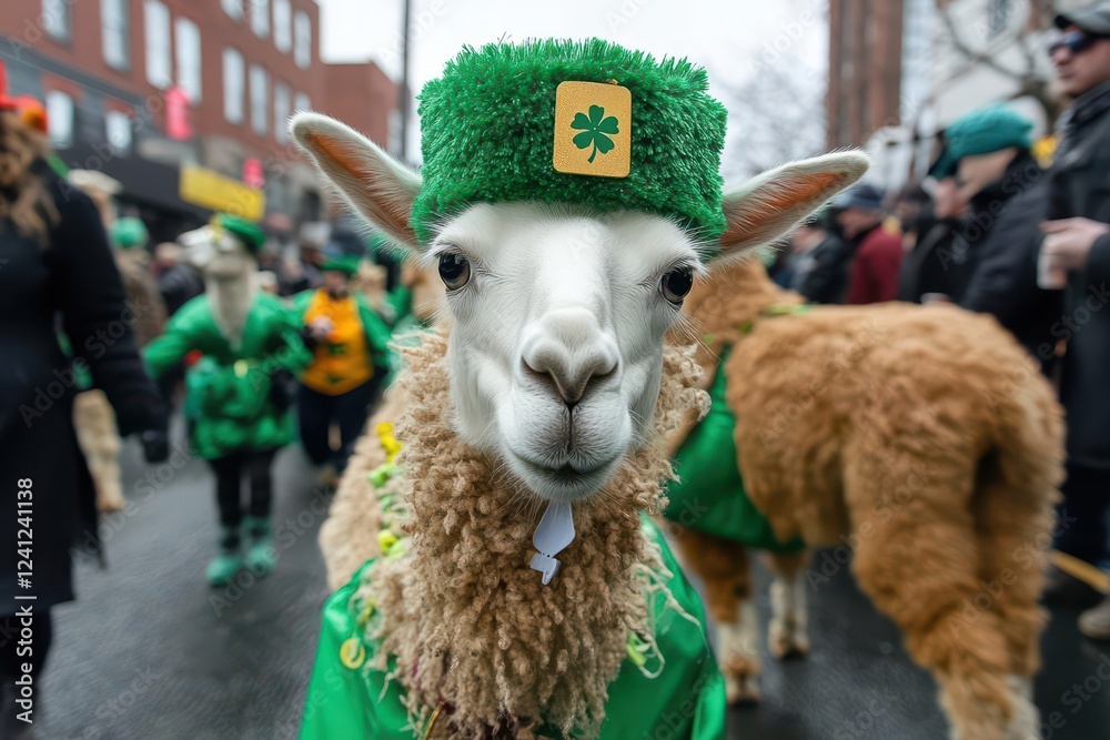 saint patrick's day parade features a lively scene with adorable ...
