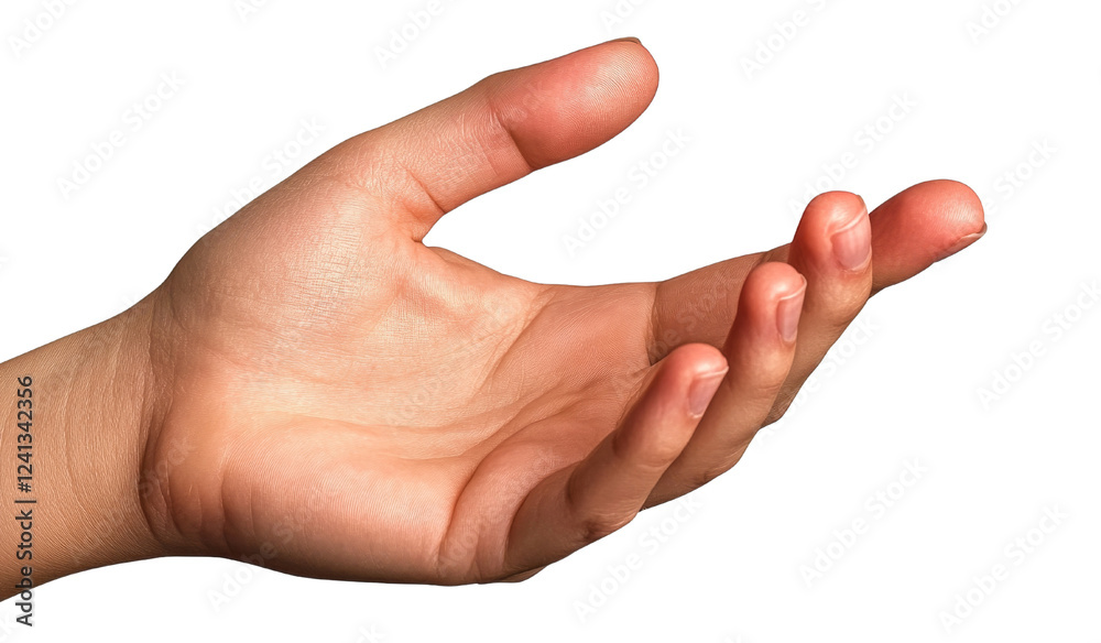 PNG Open Hand Gesture, transparent background Stock Illustration ...