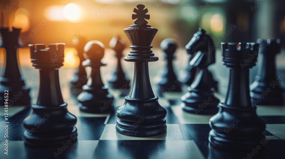 Conceptual trading strategy using chess pieces online market ...