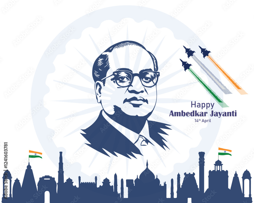 Indian freedom fighter Dr. Babasaheb Bhimrao Ambedkar Jayanti 14 April ...