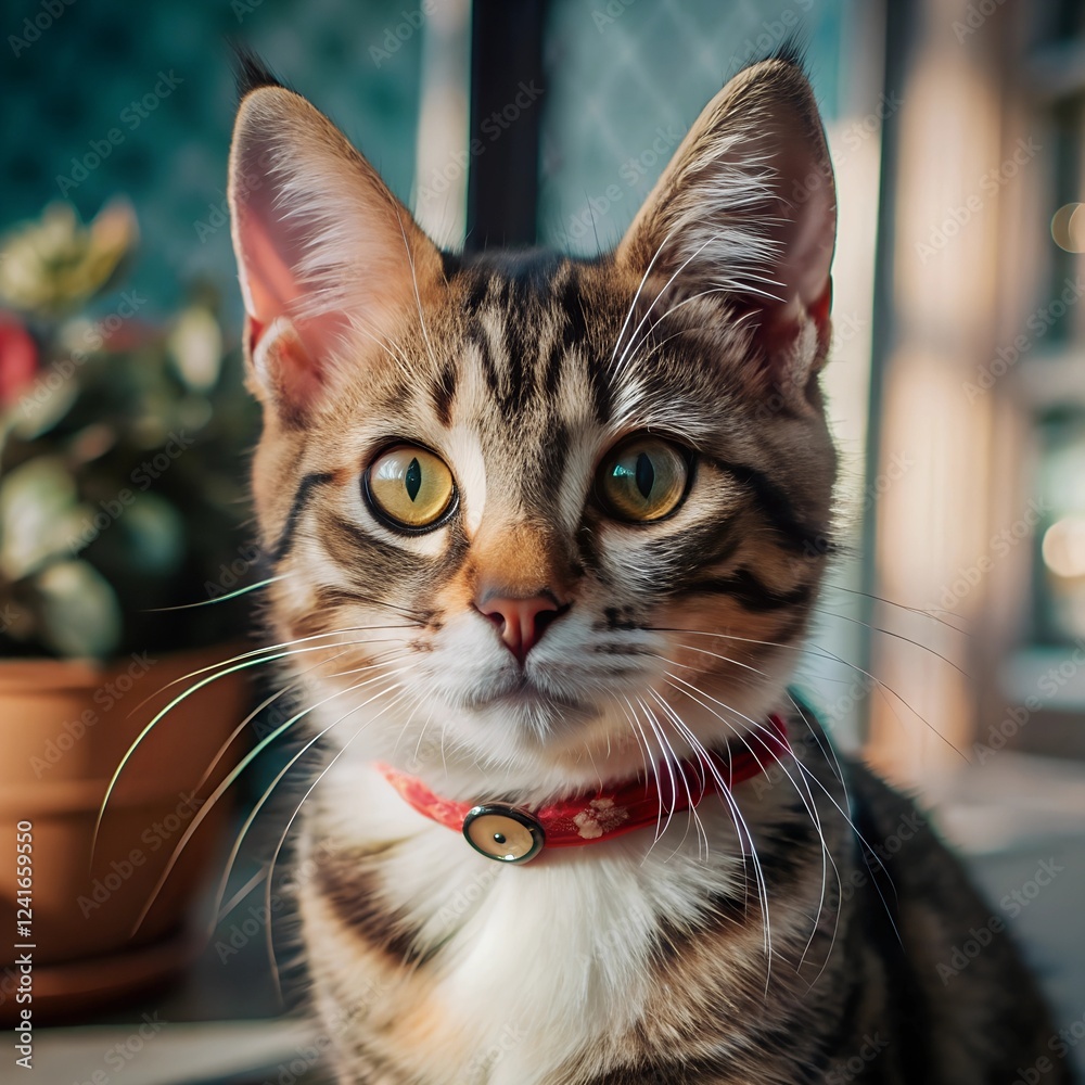 Top 10 Most Popular Cat Breeds and Their Personalities. Stock Photo ...