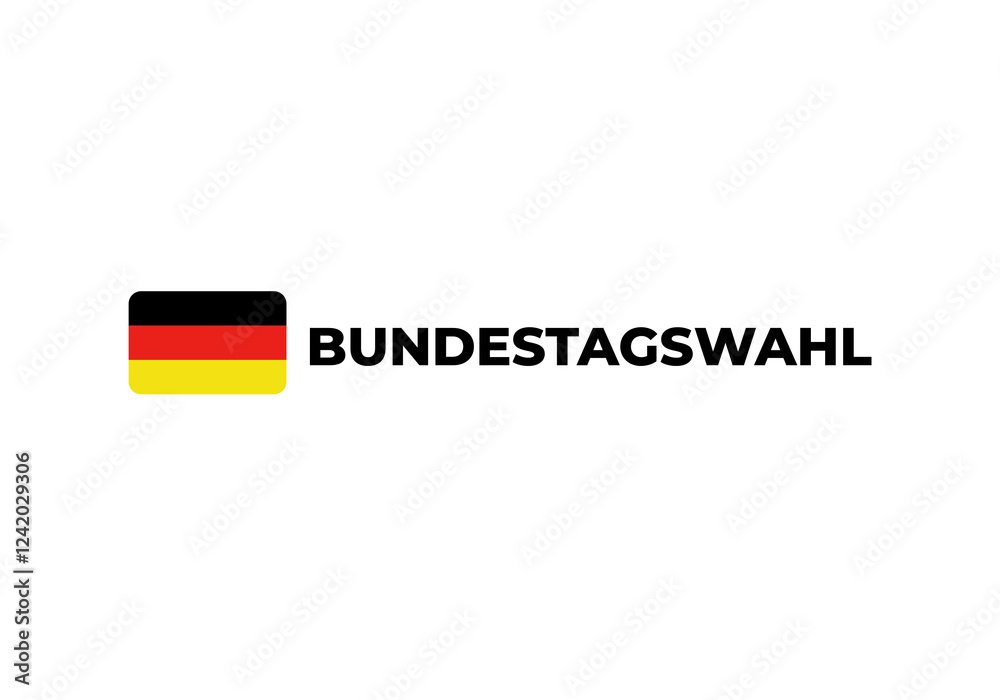 Bundestagswahl 2025, German Federal Election. Ballot box with German ...