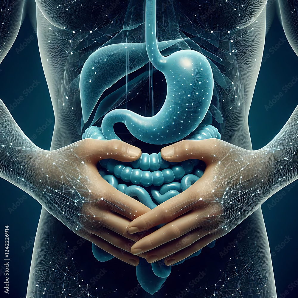 Symptoms of acid reflux or excess acid in the stomach. Gastric juice ...
