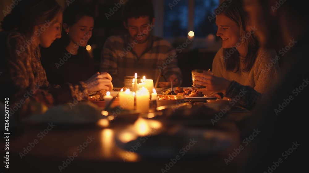 Power outages during a neighborhood potluck. Featuring neighbors ...