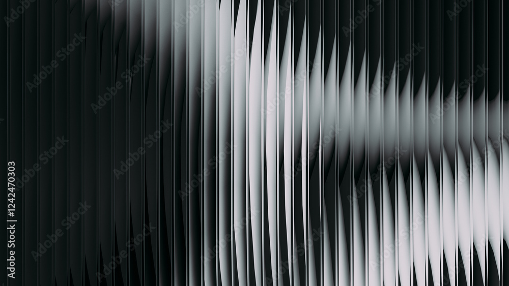 Captivating abstract patterns cast through glass reflections Stock ...