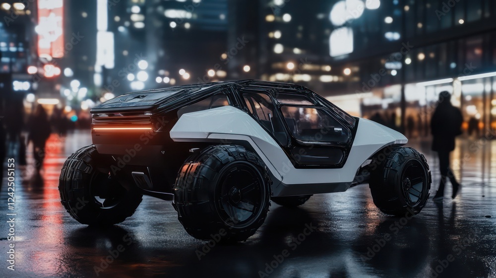Futuristic modular cars showcasing easily swappable body parts for ...