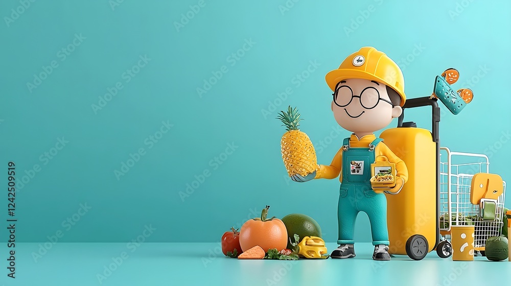 of an Interactive Delivery Progress Bar on a Mobile Food Delivery App ...