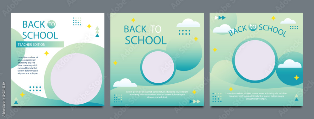 School admission open social media post design, back-to-school ...