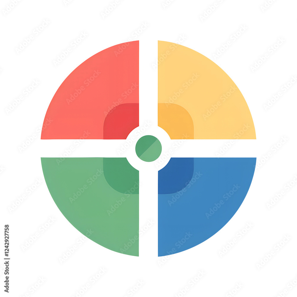 SWOT analysis infographic with four quadrants for business evaluation ...