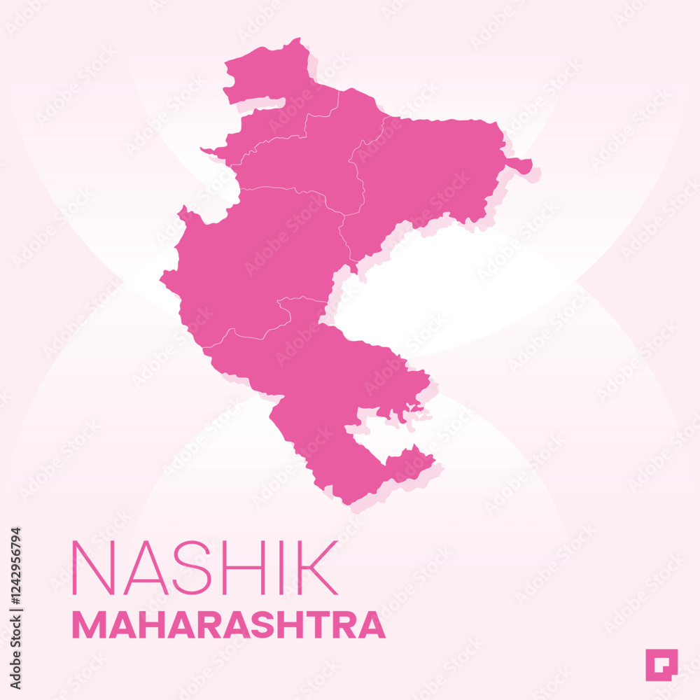 Nashik vector map, Vector map of Nashik, editable eps, AI files, Vector ...