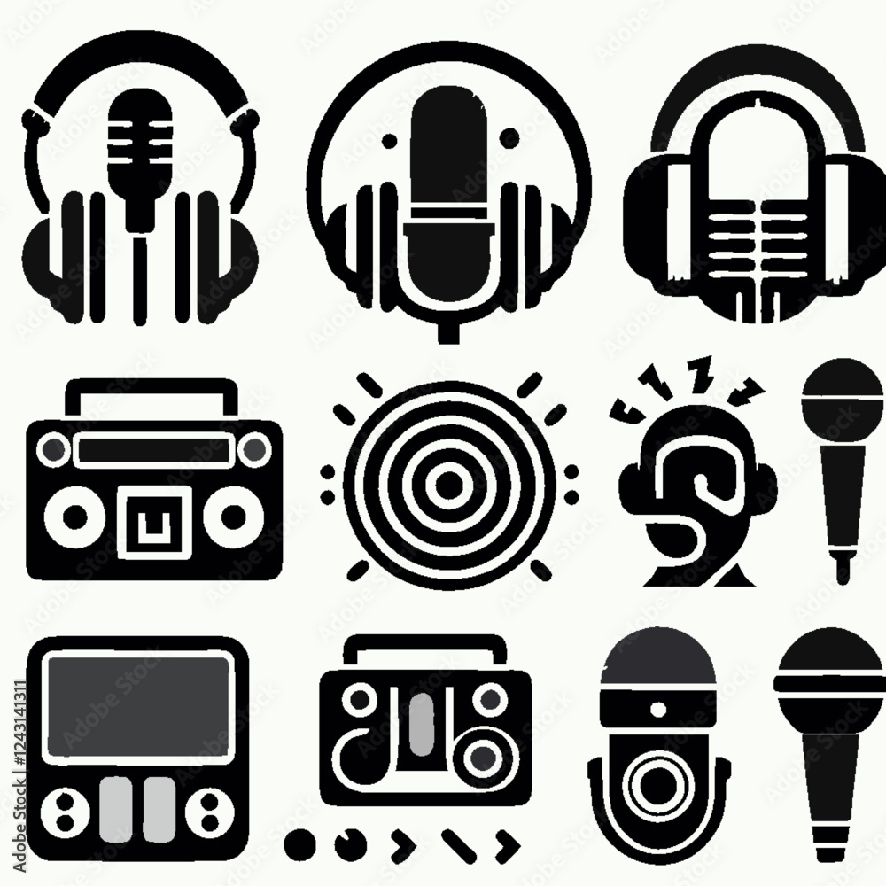 67.eps"This sound icon logo is a modern and dynamic design that ...