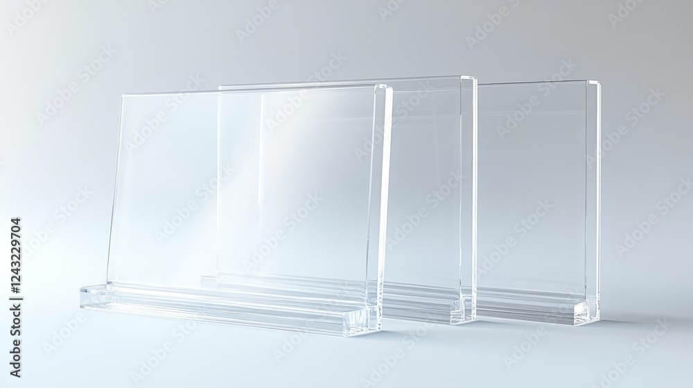 Clear plastic and acrylic table talkers promotional upright menu table ...