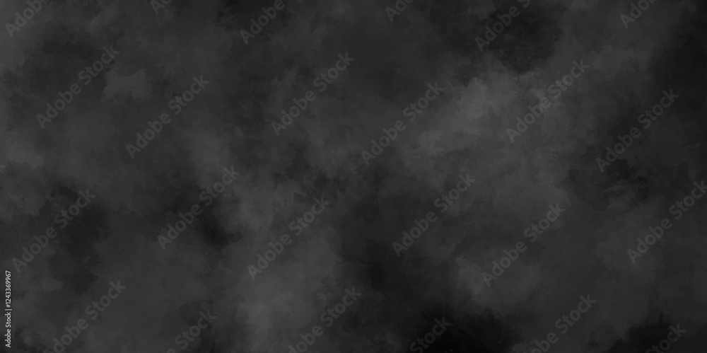 Abstract design with smoke on black overlay effect. Fog and smoky ...
