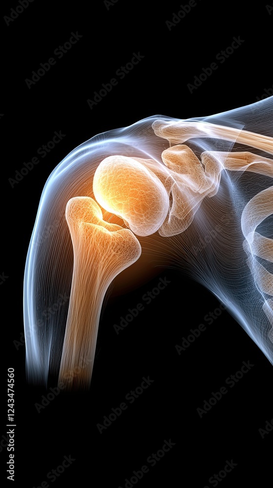 X-ray shows the delicate structure of the human, Detailed X-ray image ...