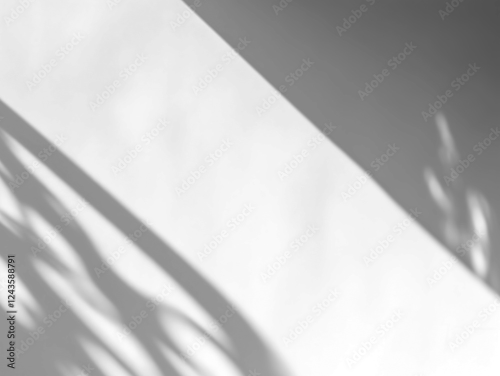 Soft shadows isolated on on empty transparent background. Overlay brush ...
