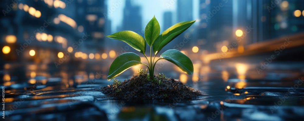 Envisioning a thriving, self-sustaining clean energy future, this image ...
