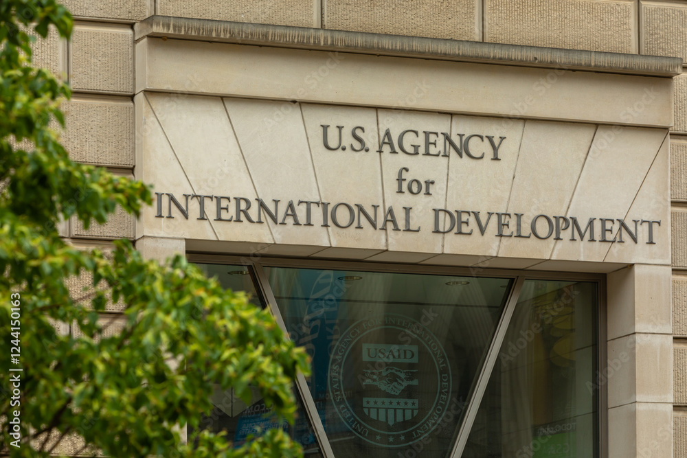 Washington, DC, USA - 12 June 2021: U.S. Agency for International ...