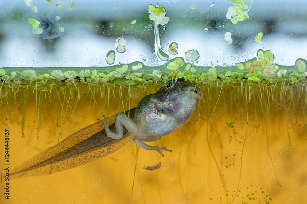 Foto de Stock Issaquah, Washington State, USA. Pacific tree frog ...
