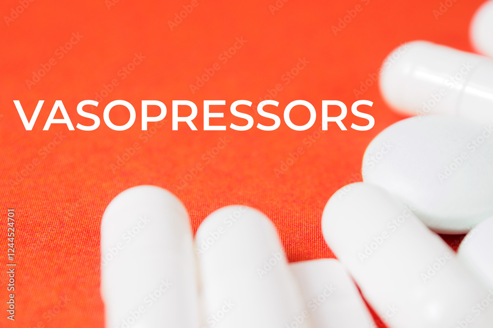 Vasopressors title: medical drugs for treatment and prevention Stock ...