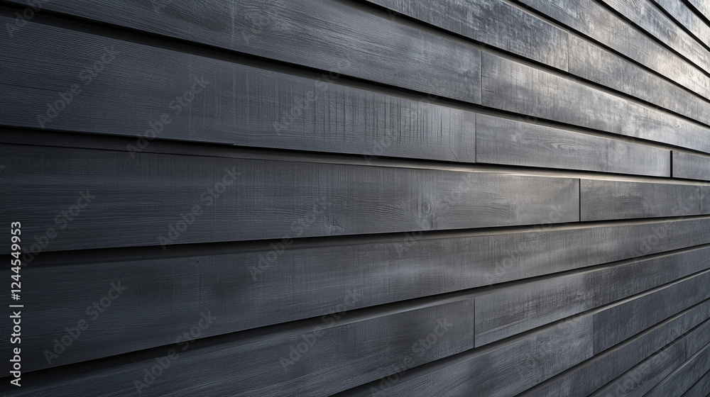 Smooth horizontal timber cladding texture with light tones, minimal ...