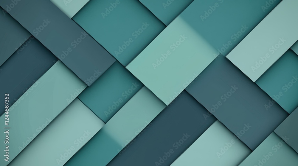Explore a vibrant abstract background featuring geometric shapes in ...
