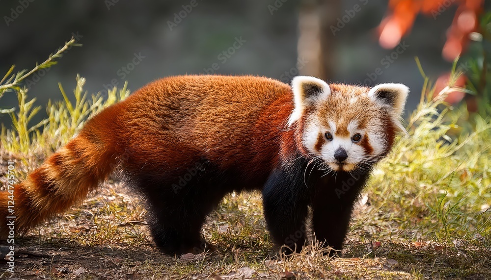 Striking Portrait of a Red Panda Amidst the Majestic Eastern Himalayas ...