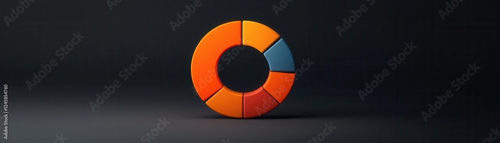 market potential competition investment. Circular timeline visualizing ...