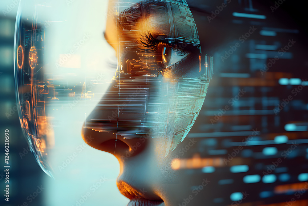 Human eye with cyber retinal recognition for neuro link connection ...