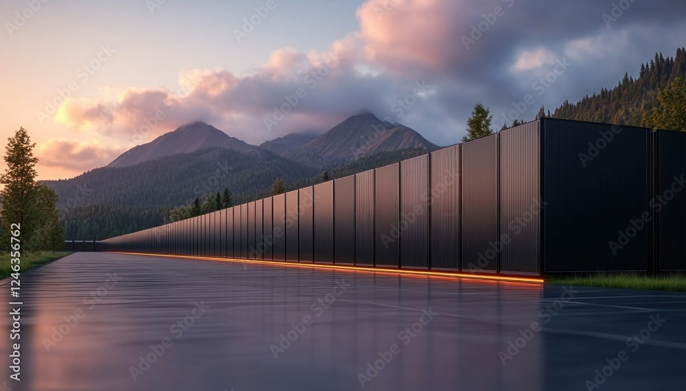 Explore the future of sustainable technology with this visual of a ...