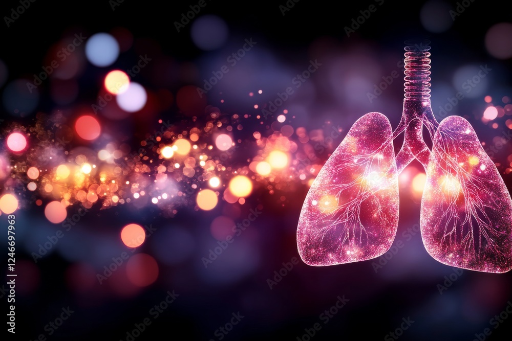 This visual highlights the intricate structures of the human ...