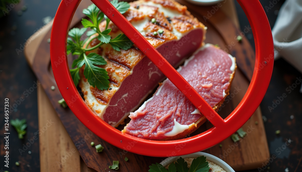 Foto de Stock Eye-catching banner design for Day Without Meat featuring ...