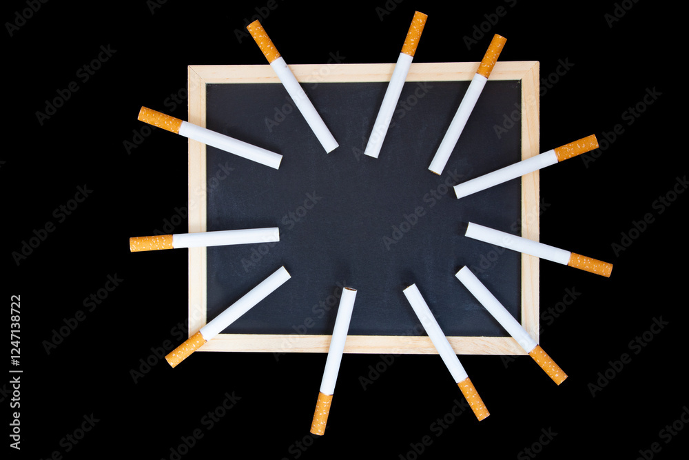 Cigarettes which made cancer of lungs and another disease all around ...